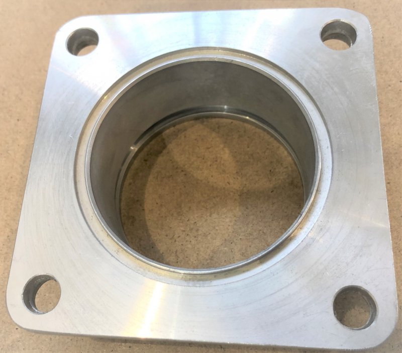 Ball Valv Flange DN80 / Pipe D80, with gasket